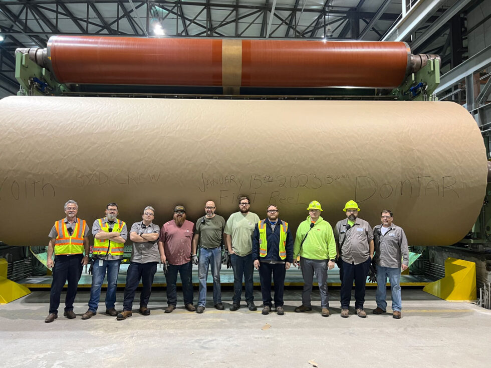 Kingsport Mill Resumes Operation; Produces First Containerboard Roll ...